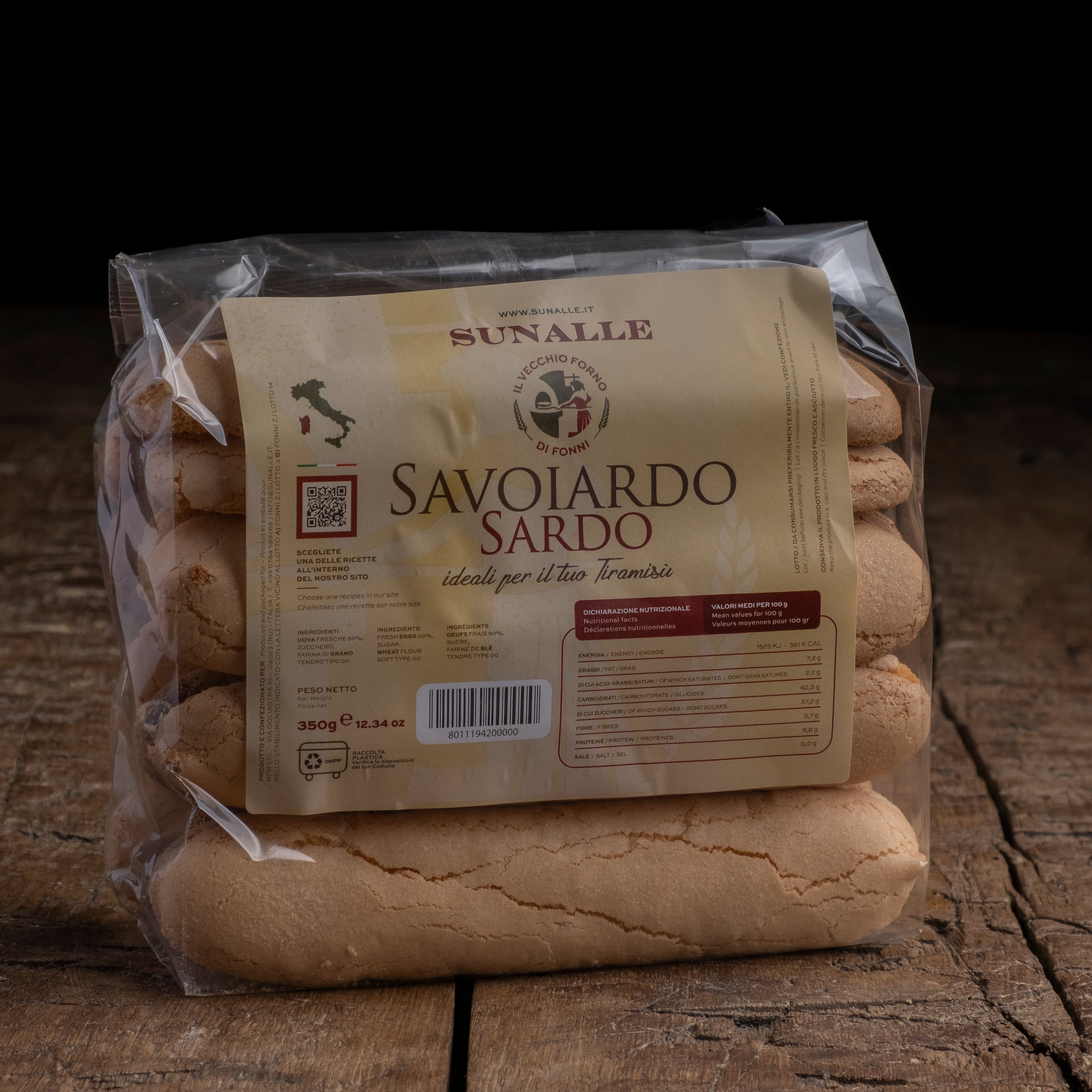 Savoiardo Sardo - 350 gr – Carnivale